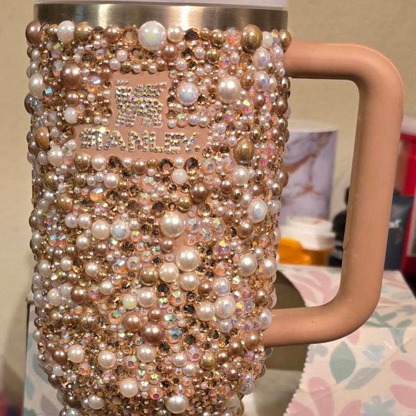 Bling 30oz Tumbler | Bling Stanley Tumbler 64oz | Customized Bling ... Bling 30oz Tumbler | Bling Stanley Tumbler 64oz | Customized Bling ...