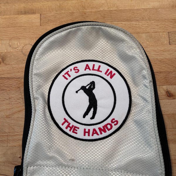 Custom Embroidered Patch - Golf Circle Patch - Personalize It! - Sew on ...