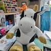 Mootilda Cow PDF Sewing Pattern 19" Plush Stuffed Animal Weighted ...