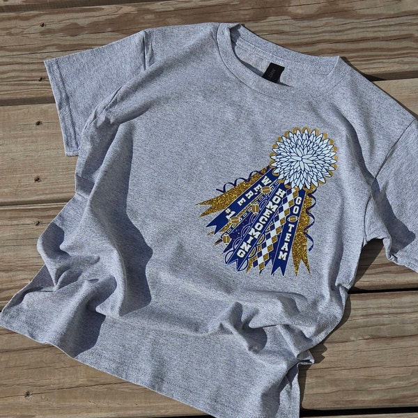 Blue Homecoming Mum PNG/ Blue Flower Mum /shirt Mum/blue Black Silver ...