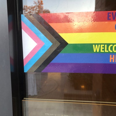 Safe Zone Straight Ally Pink Triangle Green Circle GSA Gay - Etsy