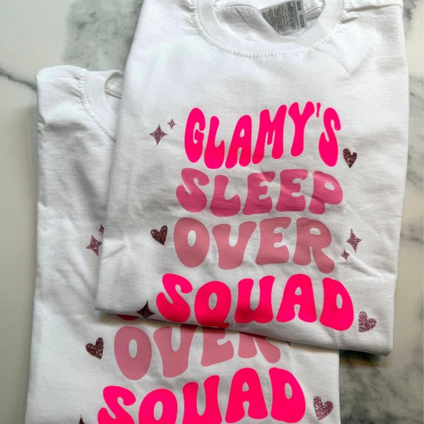 Bright Neon Glow Party Crew Tshirt Glow Stick Party Top Birthday Fun ...