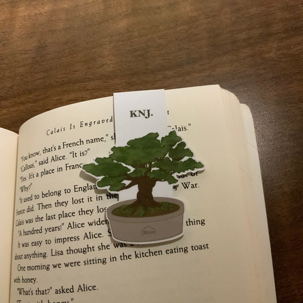 BTS Jooncore Aesthetic Bonsai Tree Namjoon Magnetic Bookmark - Etsy
