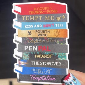 My House My Chair My Woman Sticker, Bookish Sticker, Fourth Wing, Iron ...