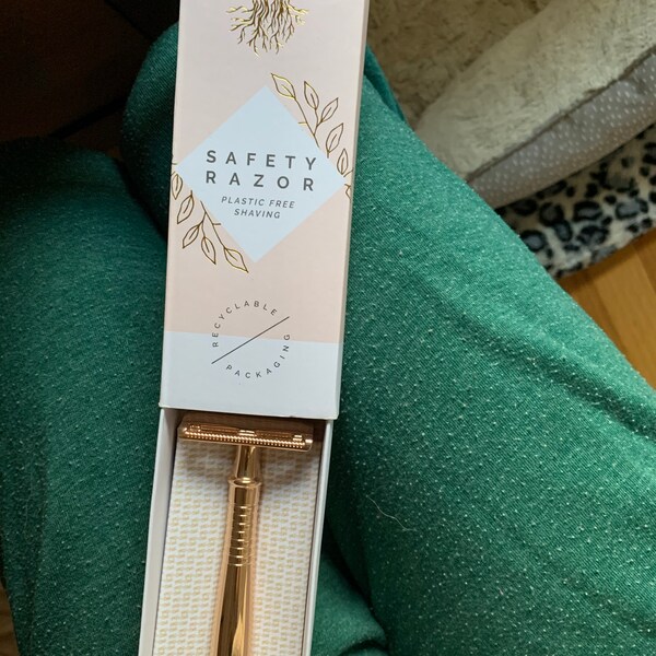 Zero Waste Safety Razor for Women Double Edge With 5 Blades Included ...