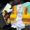 Construction Worker Set Crochet Baby Outfit , Helmet, Safety Vest, and ...
