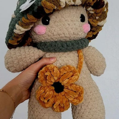 Oreo Fluffy Cow Crochet Plushie - Etsy