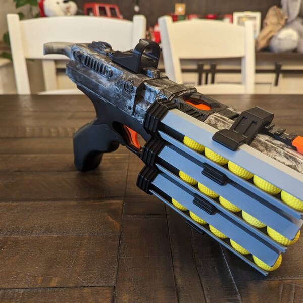 Nerf Kronos/mercury Speed Loader Silver - Etsy