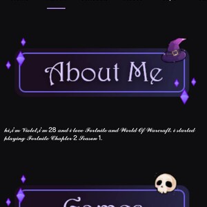 Witch | Panels | Twitch Discord Youtube - Etsy