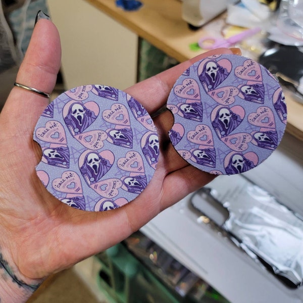 Blank Neoprene Sublimation Car Coasters, Sublimation Supplies, Thick ...