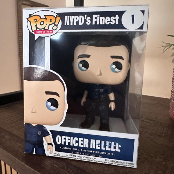 Custom POP Police Figures - Hand-painted With Personalized Box - Etsy