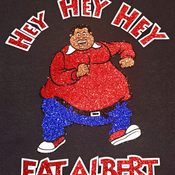 Fat Albert & the Cosby Kids PNG Graphic DTG DTF Transfer Sublimation ...