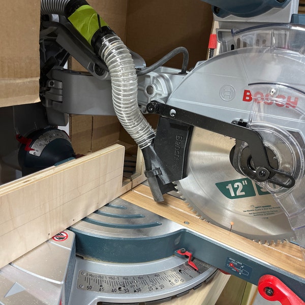 12" Bosch Glide GCM12SD Miter Saw Dust Collection, Complete Chute - Etsy