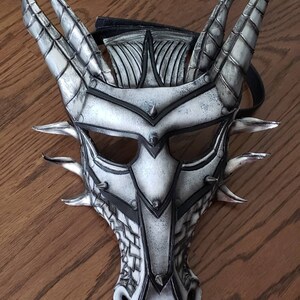 Dreaded Helmet Genuine Leather Mask - Etsy