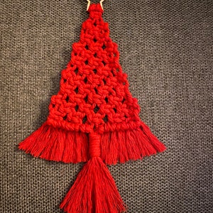 Macrame Pattern, DIY Christmas Tree, Easy Beginner Pattern, Christmas ...