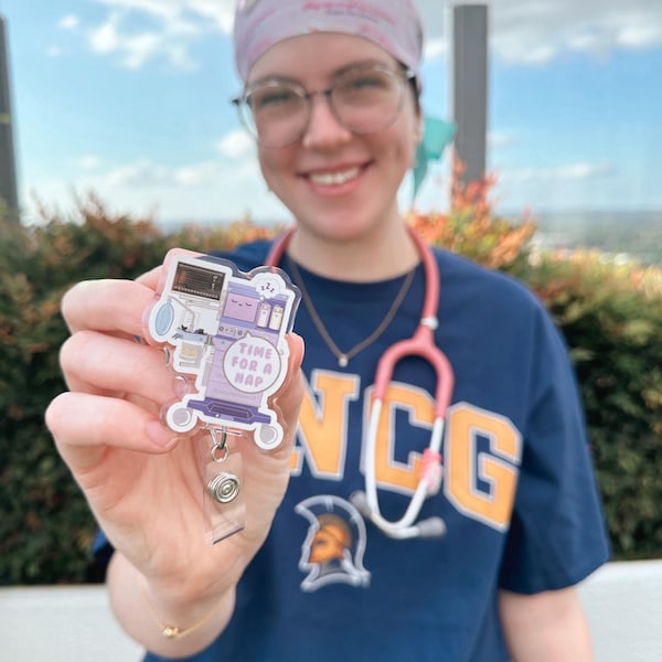 Anesthesia Machine Vinyl Sticker, Nursing, SRNA, CRNA, Perioperative ...