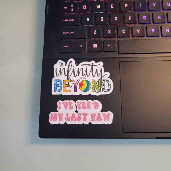 To Infinity and Beyond Sticker Toy Story Sticker Disney Sticker Pixar ...