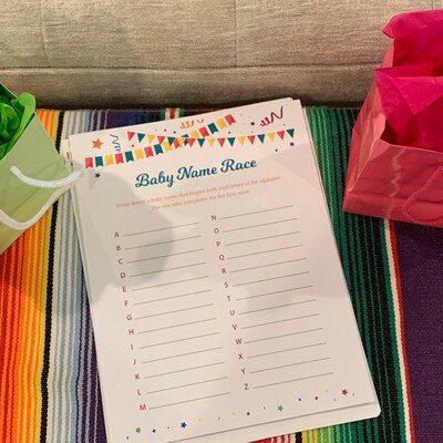 Guess How Many M&m's Game Printable Baby Shower Games - Etsy