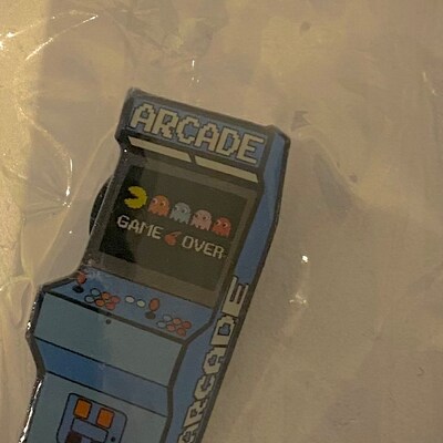 Game Over Arcade Enamel Pin Retro Video Game Enamel Pins Cute - Etsy
