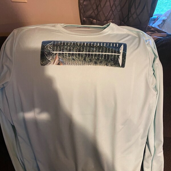 Salmon Fish Fishing Ruler Measure Tape SVG DWG DXF for Use With Cnc ...