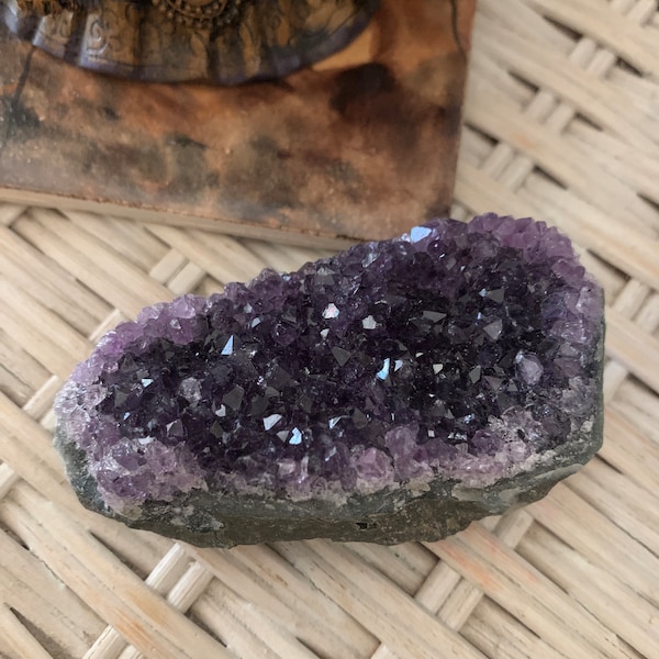 Natural Amethyst Geode Cluster- Purple Quartz Crystal Cluster-mineral ...
