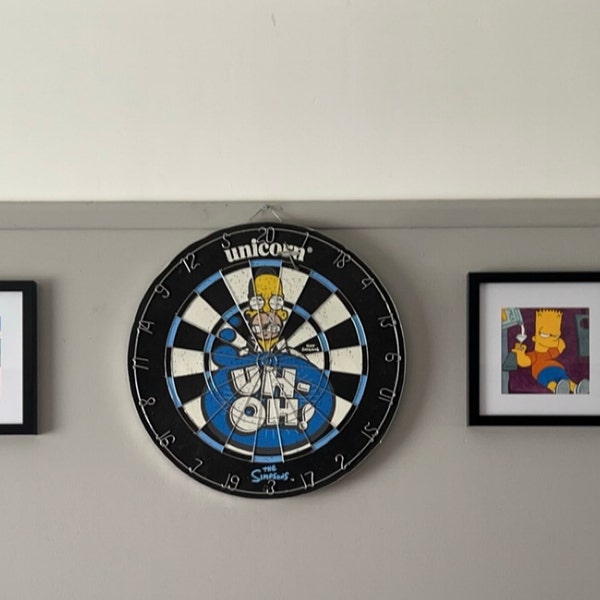 The Simpsons Homer and Marge Sunset Print, Poster Watercolor ...