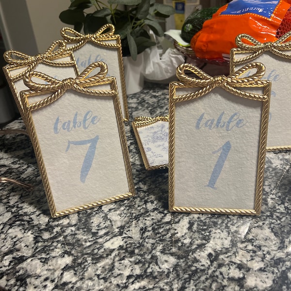Water Color Table Numbers Printed, Watercolor Table Sign Wedding, Light ...