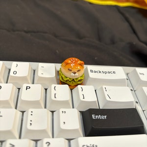 Tiger Head Ukiyoe Style White Tiger Artisan Keycap Key Cap for ...