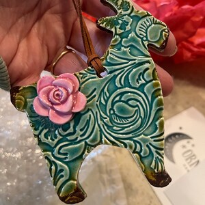 NEW MEXICO ... Handmade Ceramic Ornament by Susan Boyles - Etsy