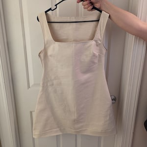 Square Neck Mini Dress Pattern A Line Mini Dress Pattern Sewing ...