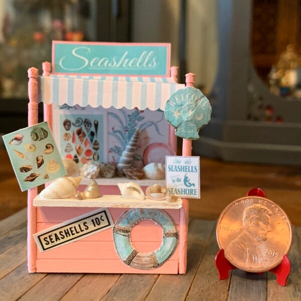 1:48 Seashell Pop-up Shop KIT - Etsy