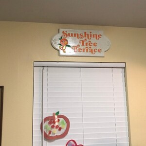 Disney Inspired Sign Sunshine Tree Terrace Sign Orange Bird Sign ...