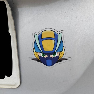 Megaman X Holographic Sticker Megaman X Series - Etsy