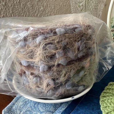 Art Yarns Blind Box, Vintage Mixed Fiber Yarns, Art Yarn Bundle ...