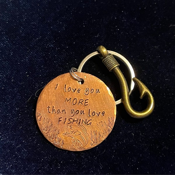 Custom Fishing Keychains - Etsy