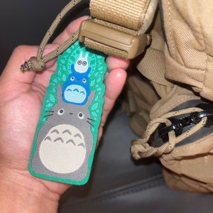 Cute Cat Embroidered Tag Keychain Kawaii Neko Jet Tags - Etsy