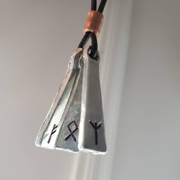 Fang of Fenrir Pendant Hand Forged Jewelry Witchcraft Talisman Viking ...