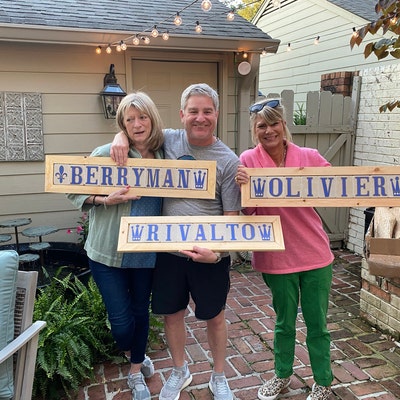 Custom Build Your Own Sign With Our Handmade Replicas of New Orleans ...