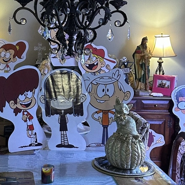 The Loud House Character Stands, 24in Tall, Party Signs, Cutouts ...
