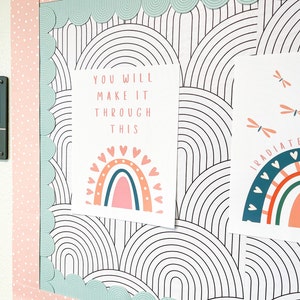 Science Classroom Decor, Printable Bulletin Board Borders, Science ...