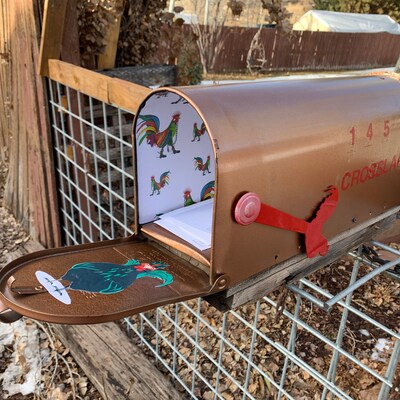 Rooster Mailbox Flag - Etsy