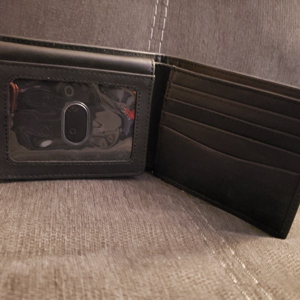 2 Id Window RFID Wallet for Men, Bifold Top Flip, Extra Capacity Travel ...