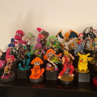 Amiibo Display Stand Modular Holds 4 per Module - Etsy