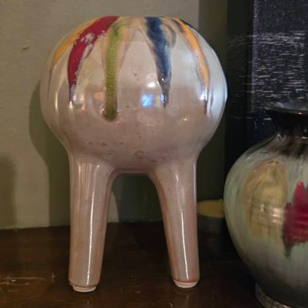 1970s Brutalist Asymmetrical Rectangular Vase - Studio Art Pottery - Etsy