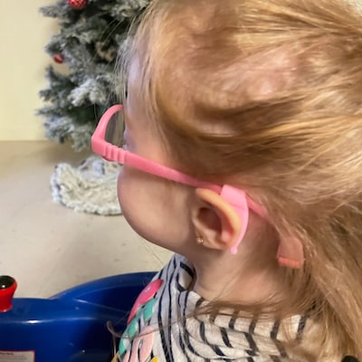 Pink Stay Puts Ear Lock for Kids Glasses or Adult Glasses to Prevent ...