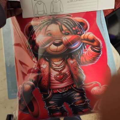 Hip Hop Teddy Bear Graffiti Cartoon Dready Bear Digital Download PNG ...