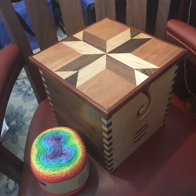 Barn Quilt Art. Handmade Parquet Wood Barn Quilt Panel. Framed 4 Point ...