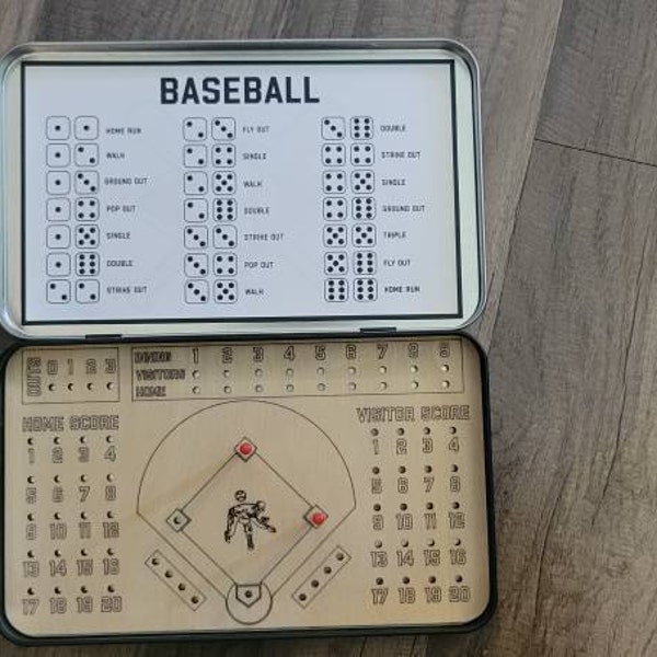 Baseball - Travel Game - Etsy