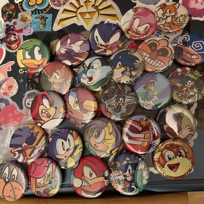 Grab Bag Sonic the Hedgehog Pins - Etsy