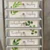 BOTANICAL Teacher Rolling Cart Labels Trolley Labels Editable Modern ...